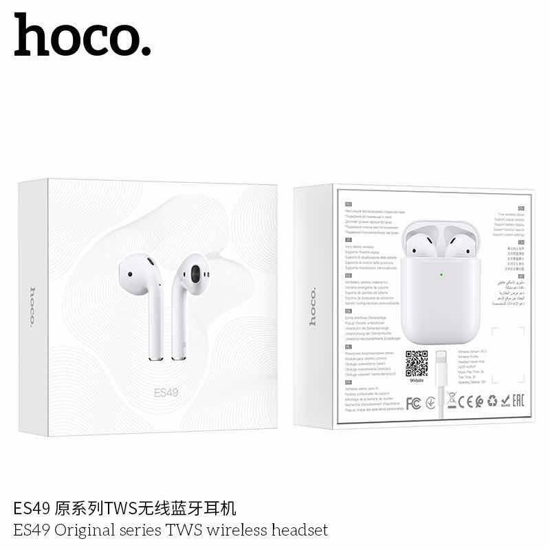 Hoco E60 หูฟัง Hoco รุ่น E60 บลูทูธ ไร้สาย 5.0 แบตเตอรี่ ทนนาน แท้100% - mangmee24shop - ThaiPick