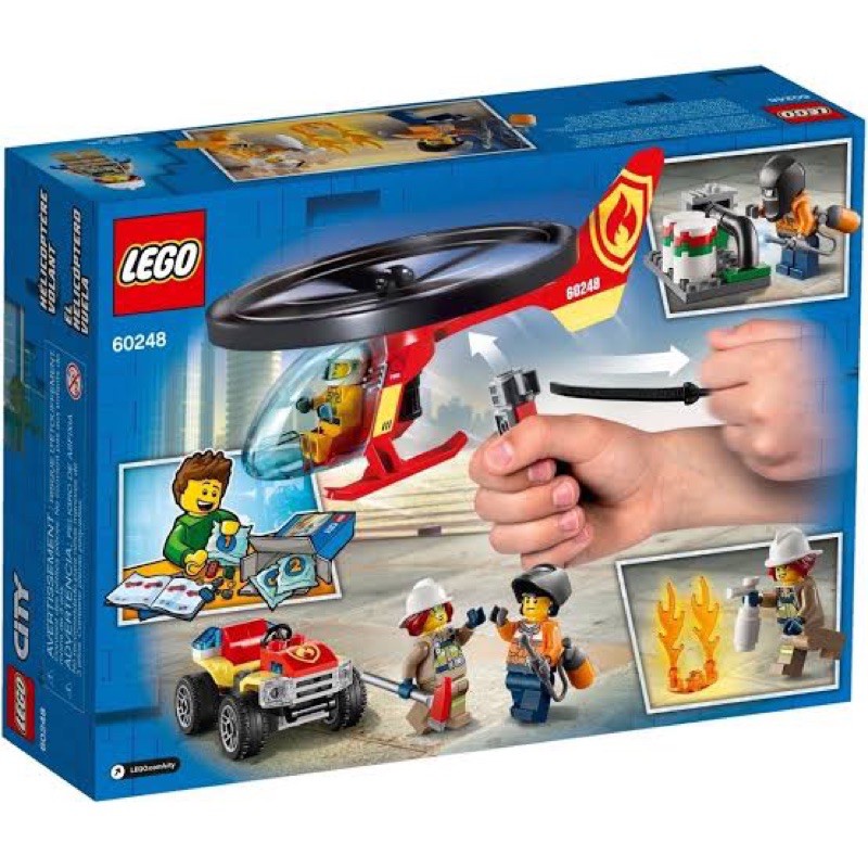LEGO City 60248 Fire Helicopter Response ของใหม่ ของแท้ - mangporbrick ...