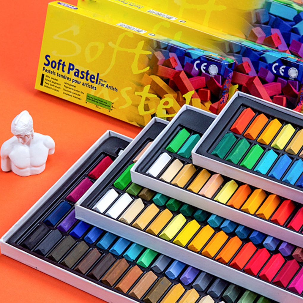 [CHOO] Painting Pastel Set Drawing Crayon Soft Chalk Student DIY Art ...