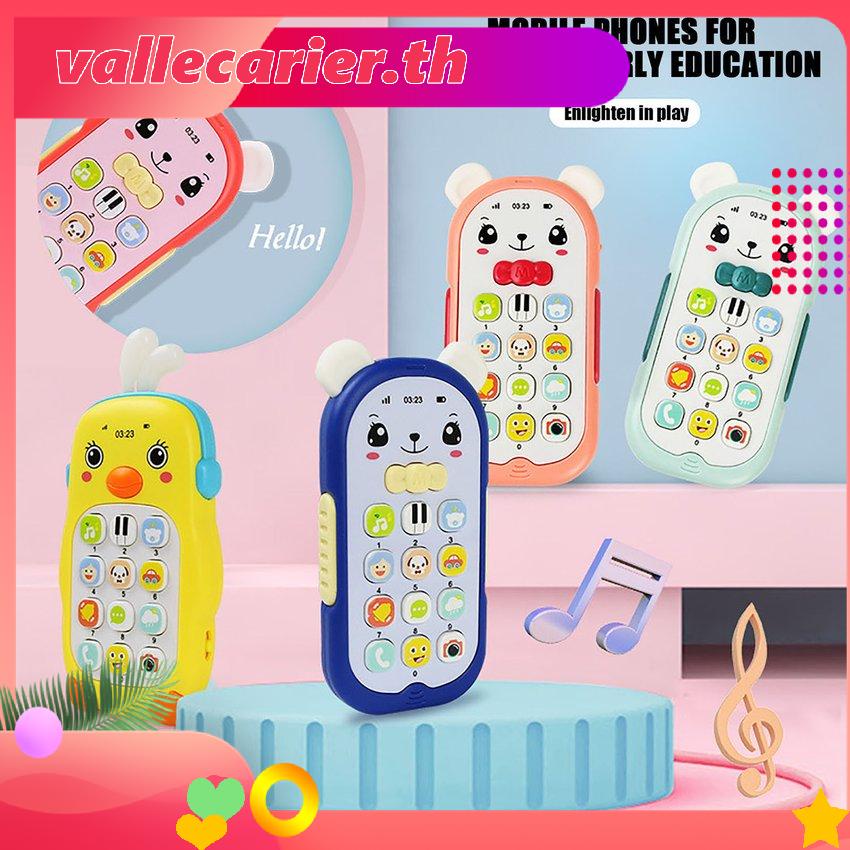 ⚡VCRT05⚡ Infant Phone Toys Mobile Phone Early Educational Learning ...