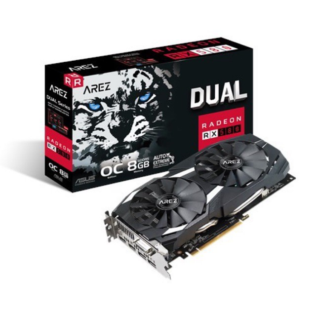 RX580 8GB ASUS DUAL การ์ดจอ เสือดำ - zarazens - ThaiPick