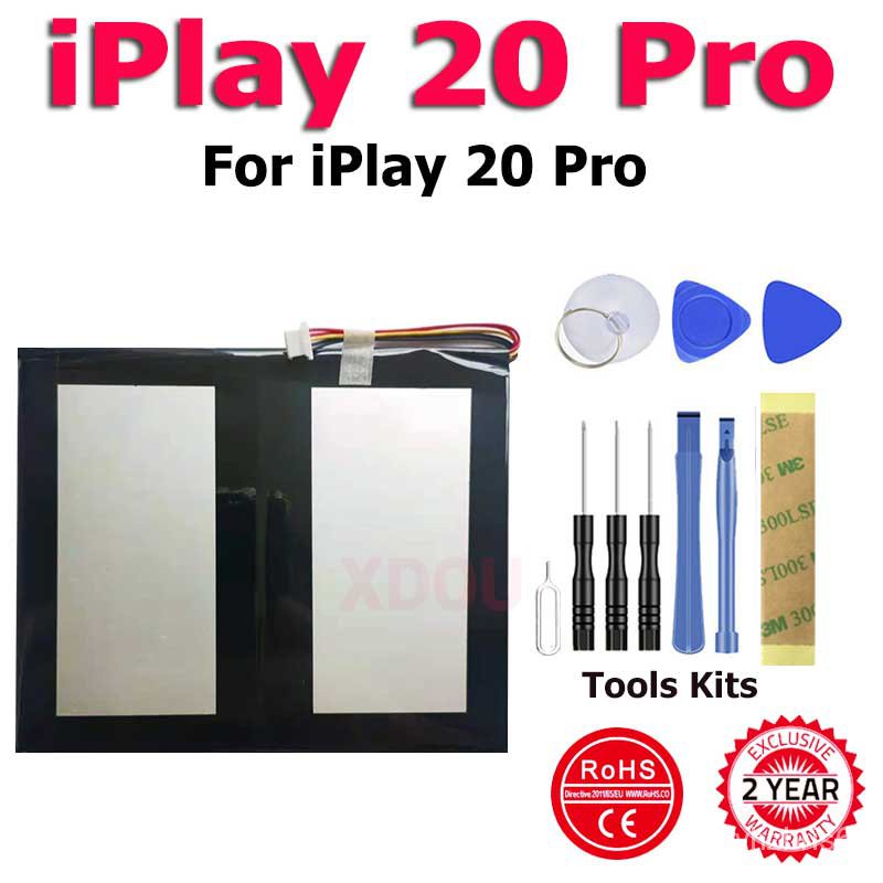 XDOU 3.8V 85mAh Rechargeable Lithium Battery For Alldocube Cube iPlay ...