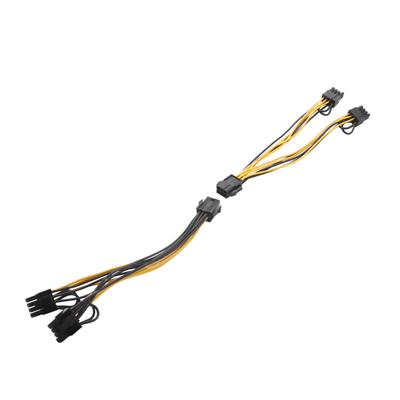 PCI Express Power Adapter GPU VGA Y-Splitter Extension Cable - greatbuy ...