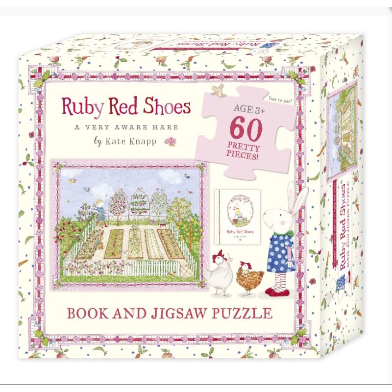 Jigsaw puzzle and book Ruby Red Shoes นิทานจิ๊กซอว์ 60 ชิ้น - bbforkids ...