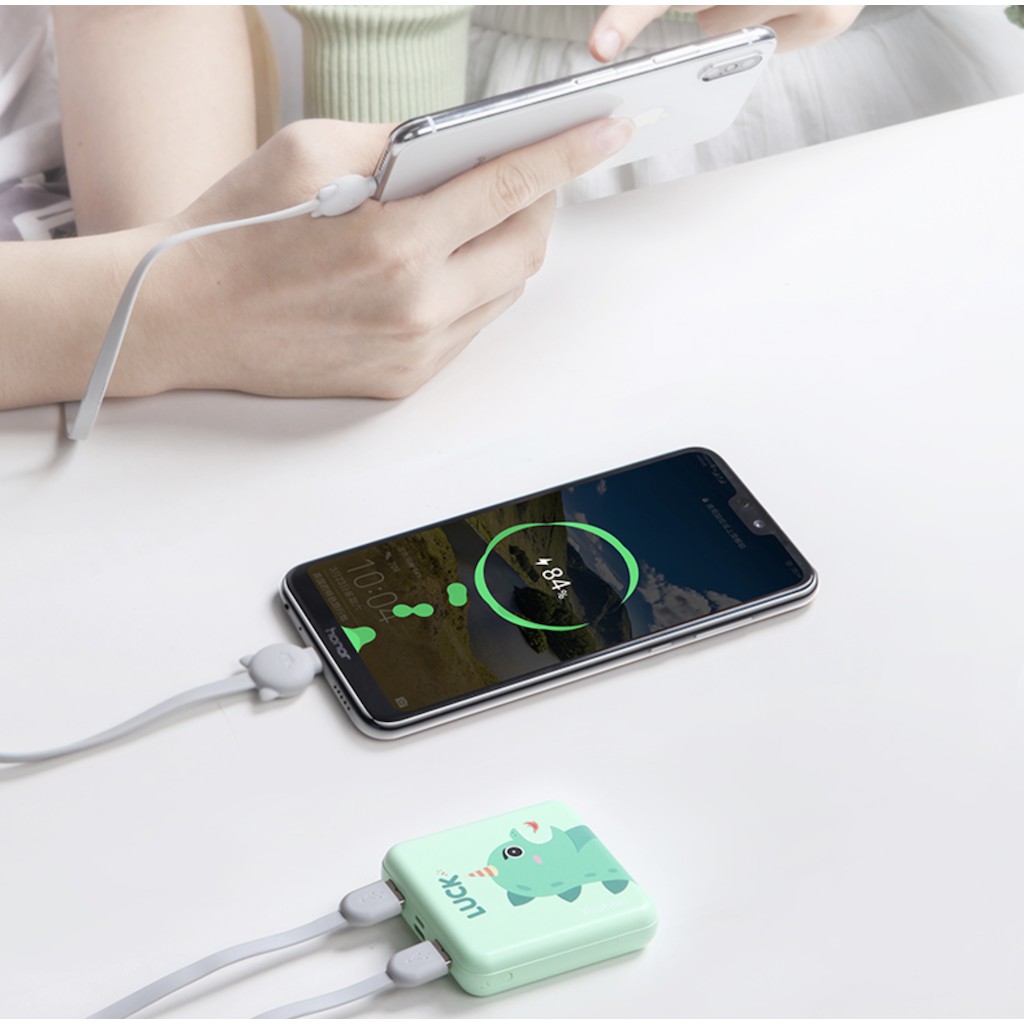 Yoobao Mini Cube M25-V4 20000mAh ไซน์เล็ก สีสั้นพาสเทล สุดน่ารัก ...