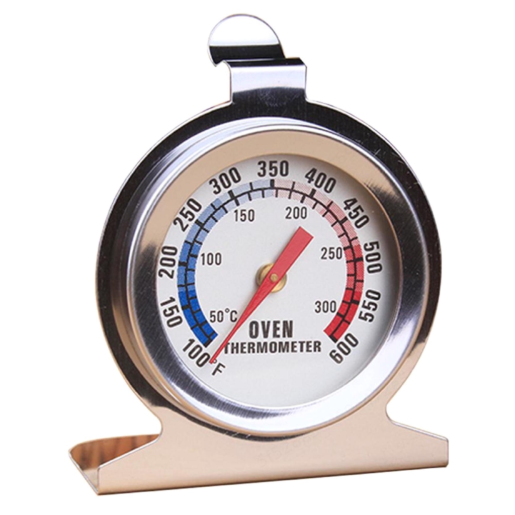 Stainless Steel Dial Oven Kitchen Thermometer Food Meat Cooking ...