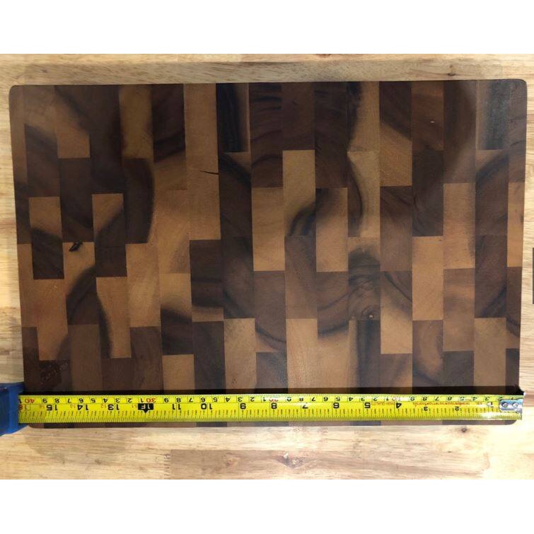 เขียงไม้ เขียงสเต็ก เขียงเอนเกรน ไม้จามจุรี acacia large wood endgrain ...