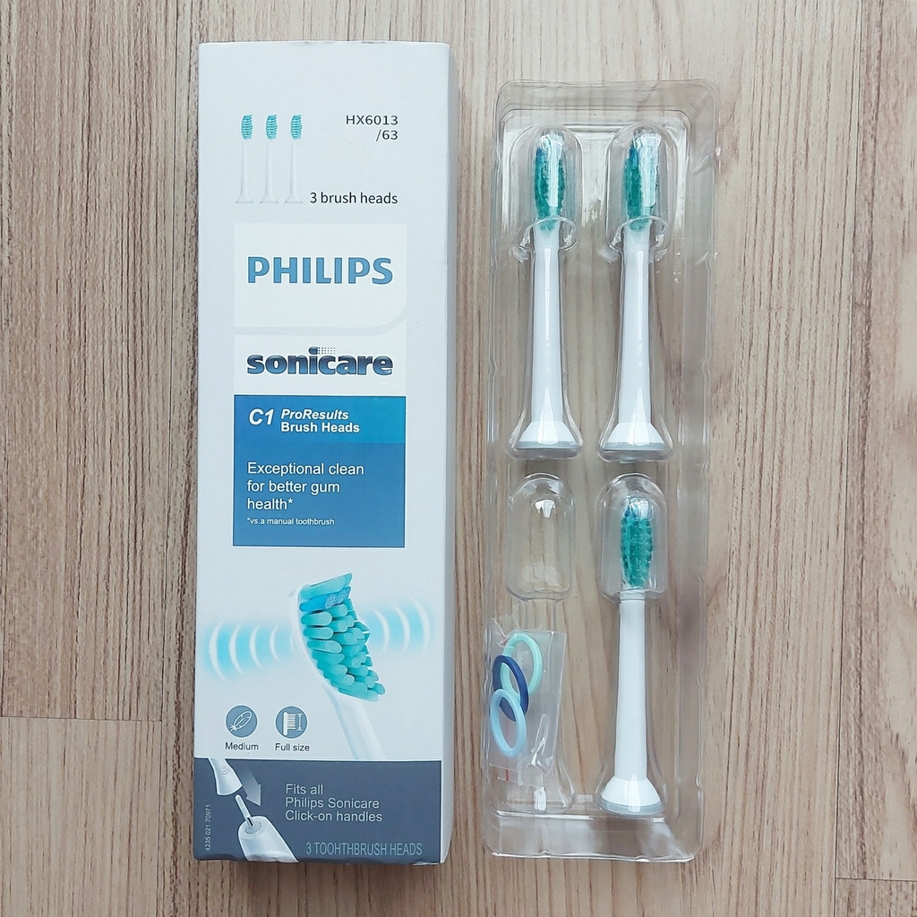 Philips® Sonicare C1 ProResults Standard sonic toothbrush heads HX6013 ...