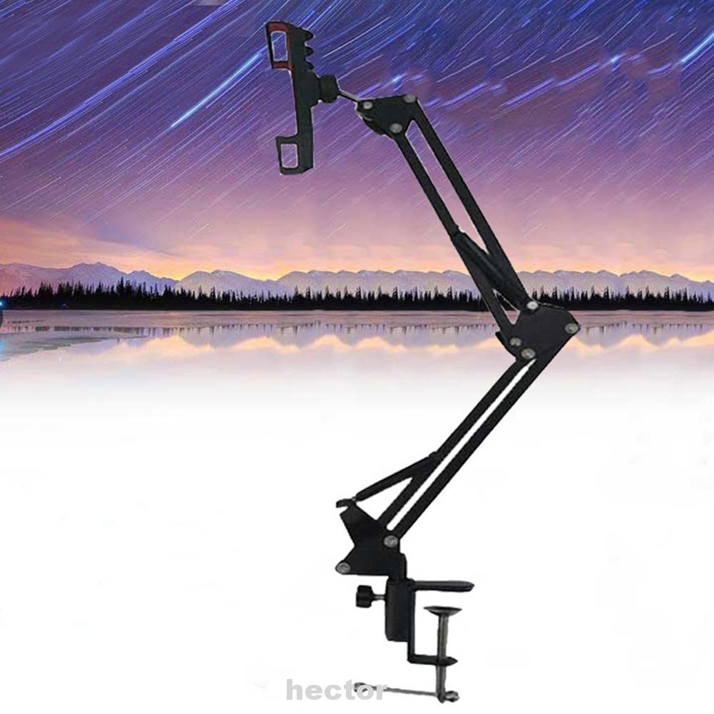 Stand Adjustable Smartphone Bracket Foldable Clamp Portable Tablet ...