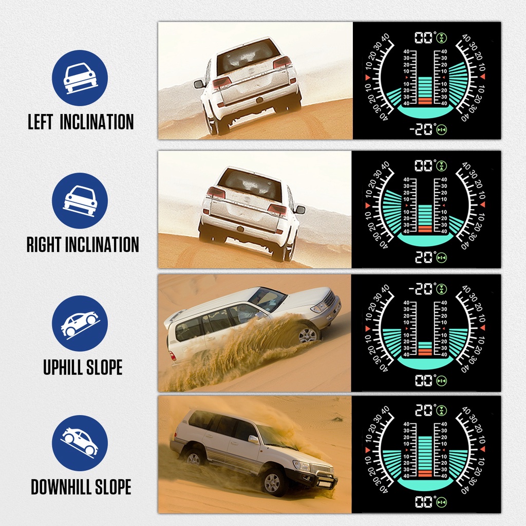 MRCARTOOL M80 OBD GPS เครื่องวัดความเร็ว เข็มทิศอัจฉริยะ HUD อัจฉริยะ ...