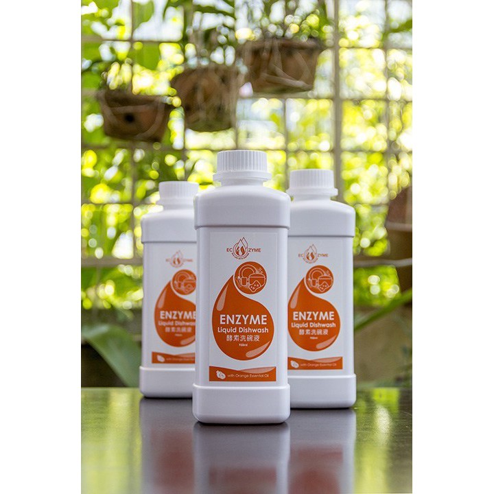 Ecozyme Enzyme Dish Cleaner Liquid Dishwash (950ml) BWZR | Shopee Thailand