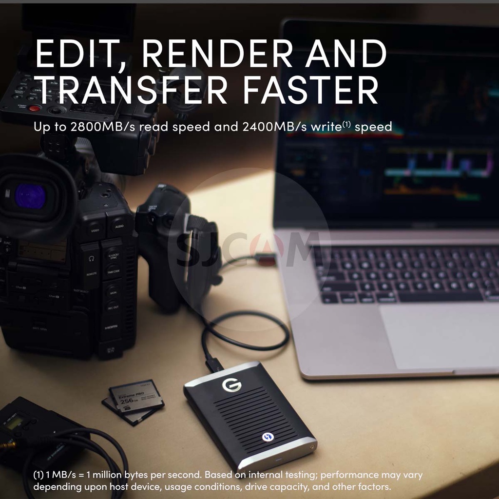 SanDisk Professional G-DRIVE PRO SSD 500GB1TB2TB NVMe SSD Up to 2800MBs ...