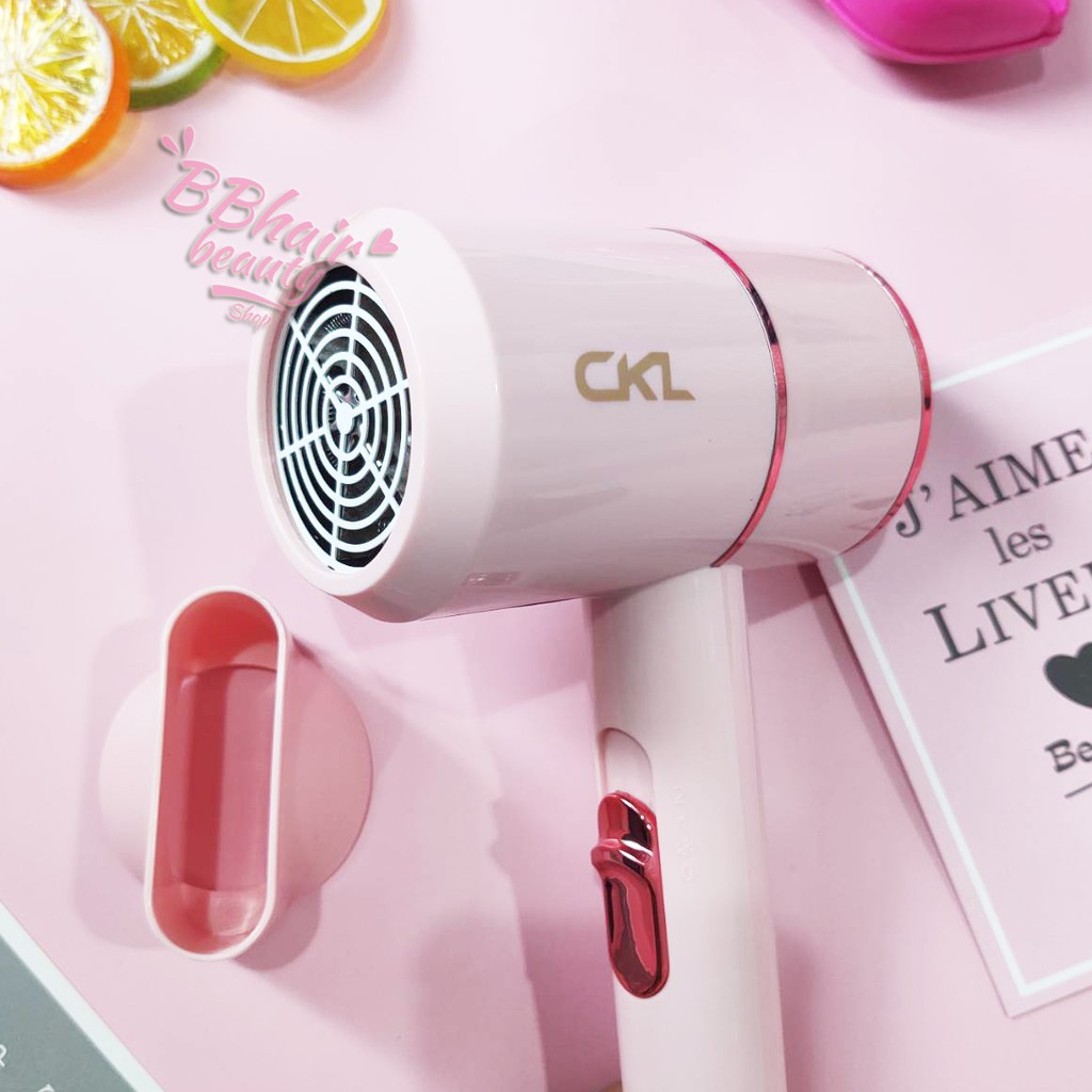 ไดร์เป่าผมพกพา CKL- 820 JMF 6254 ไดร์เป่าผม 1200 W (ของแท้) มี มอก. ขนาดเล็ก เสียงเงียบ แห้งเร็ว ...