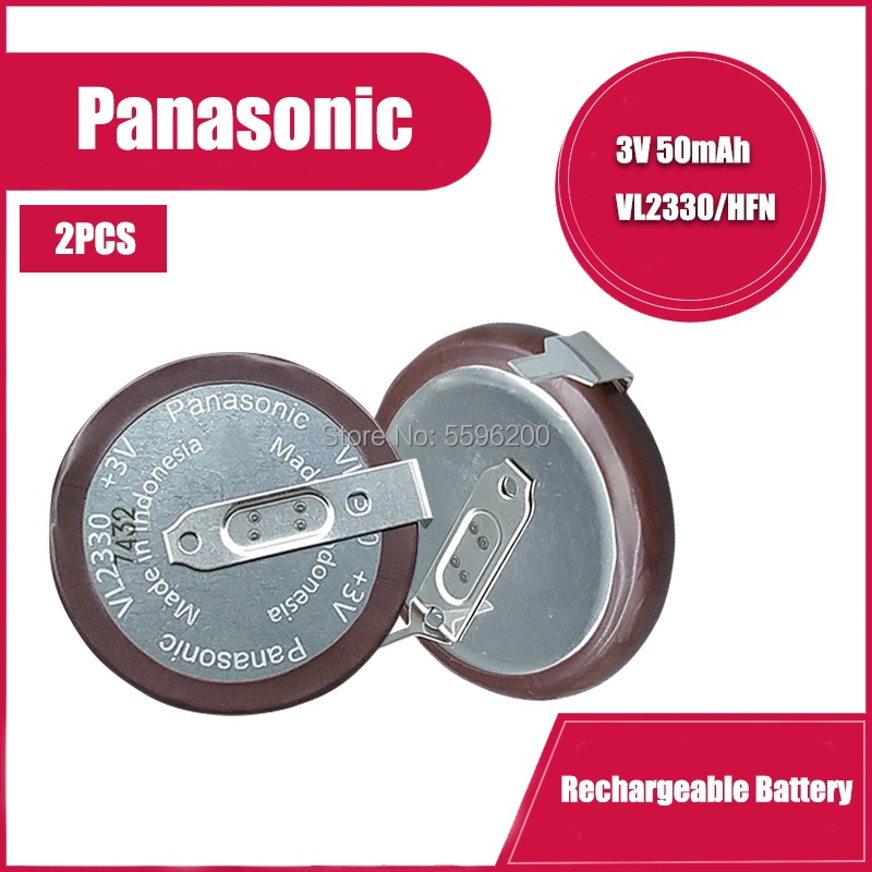 แบตเตอรี่2CS al Battery anasonic VL2330 2330 Rechargeable lithium ...