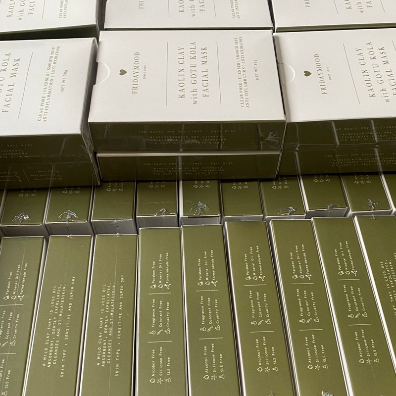 พร้อมส่ง ส่งฟรี มาส์กโคลนเย็น︎friday mood - makes.perskin - ThaiPick