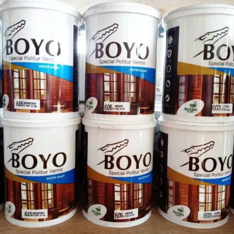 ขายส่ง Boyo Wood Politur Water Peliture Boyo ฐานน้ํา 1 กก. โพลีเจอร์กัน ...