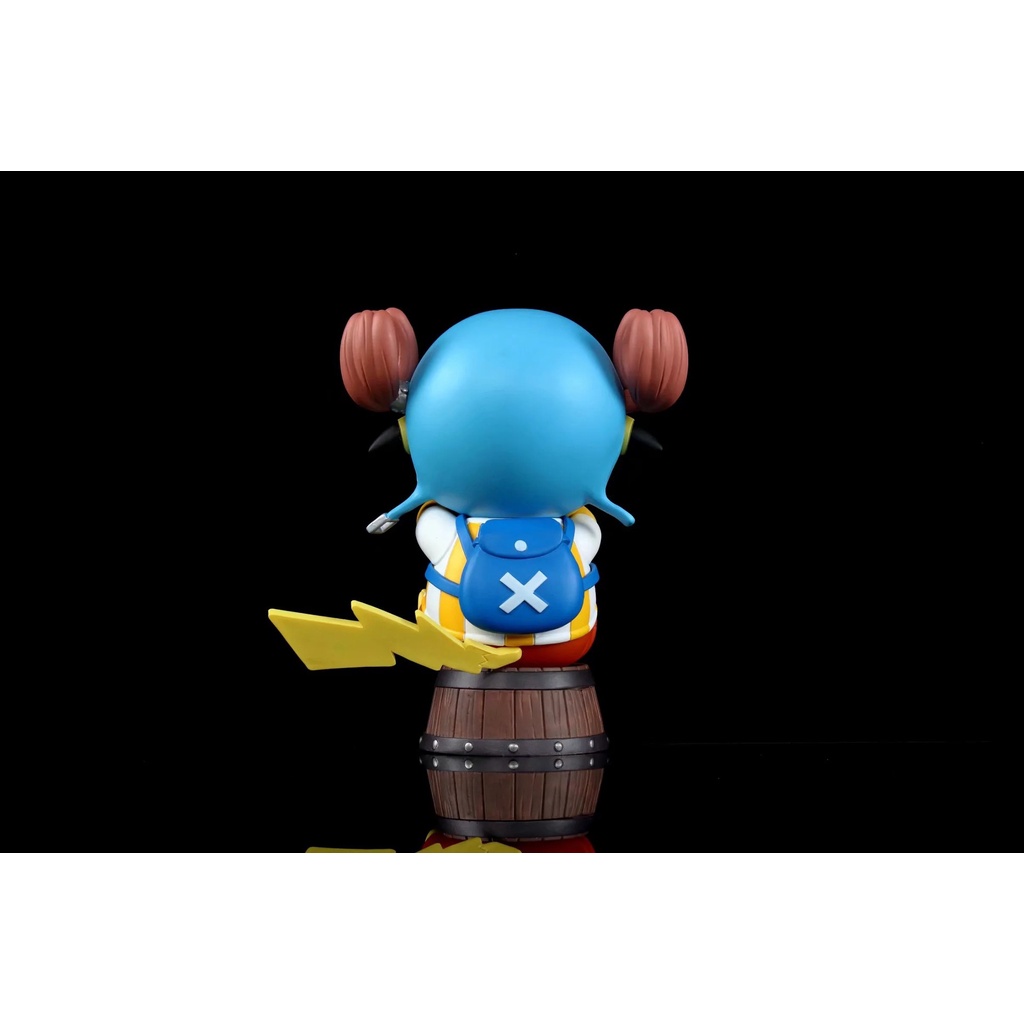 ฟิกเกอร์ One Piece GK Blowing Bubble Pikachu Cross-Dressing Chopper ...