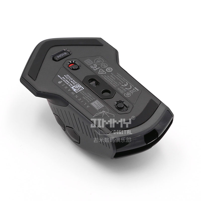 Alienwareคนต่างด้าวใหม่AW310M510M610Mเมาส์เกมสองโหมดแบบมีสายไร้สาย สีดำ ...