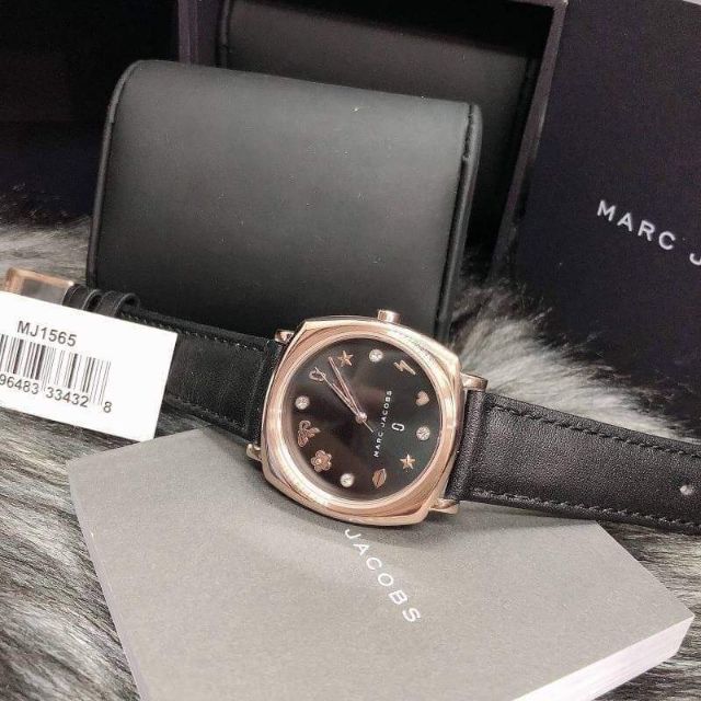 Marc Jacobs MJ1565 Ladies Mandy Black Original Watch - tappy_watch ...