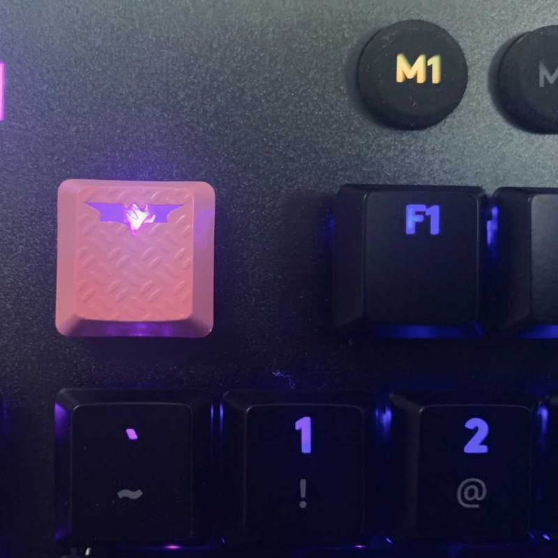Pc แป้นพิมพ์ Abs Backlit Batman 1 ชิ้นสําหรับ Rgb คีย์บอร์ดเกม ...