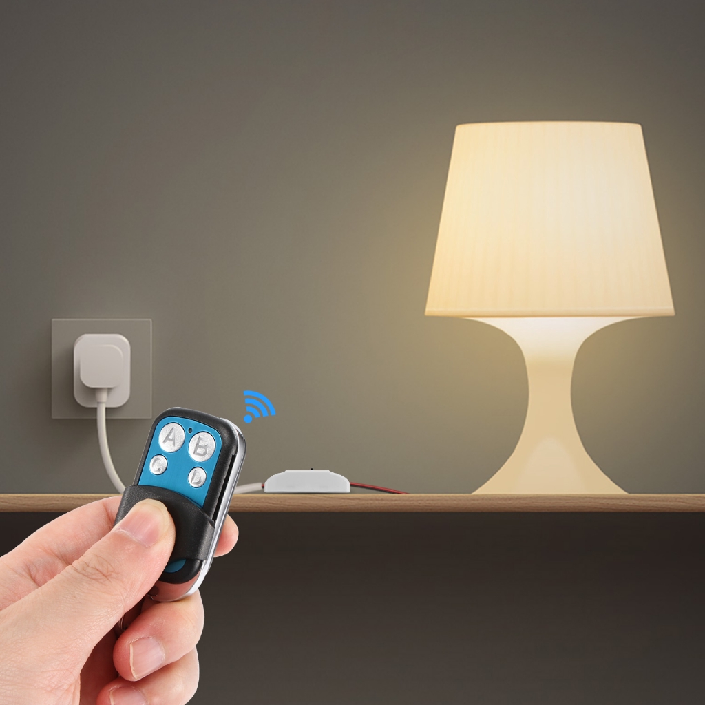 He - Rf รีโมทคอนโทรลไร้สาย 433 Mhz Rf สําหรับ Smart Home Wifi Switch ...