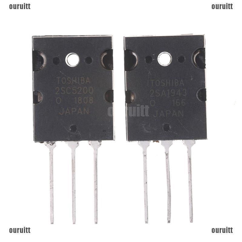 SP 1pair 2SA1943 & 2SC5200 PNP Power Transistor SV - ouruitt.th - ThaiPick