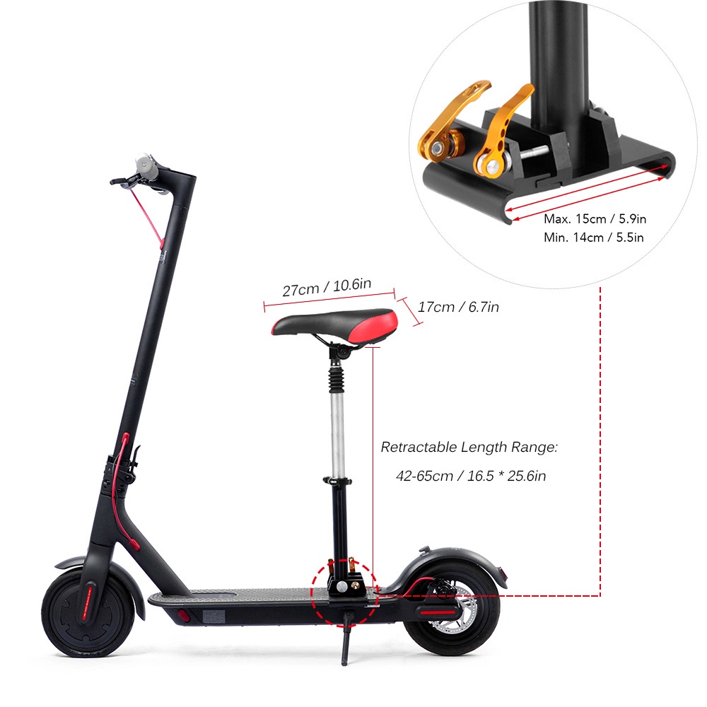 Mysports Xiaomi Electric Scooter Chair M365 Scooter Electric Scooter ...