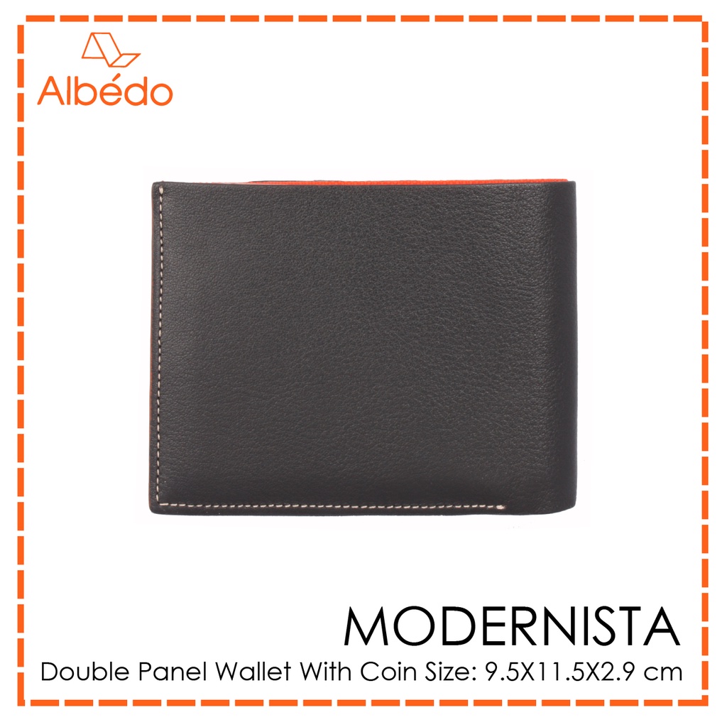 Albedo MODERNISTA DOUBLE PANEL WALLET WITH COIN กระเป๋าสตางค์กระเป๋าใส่ ...