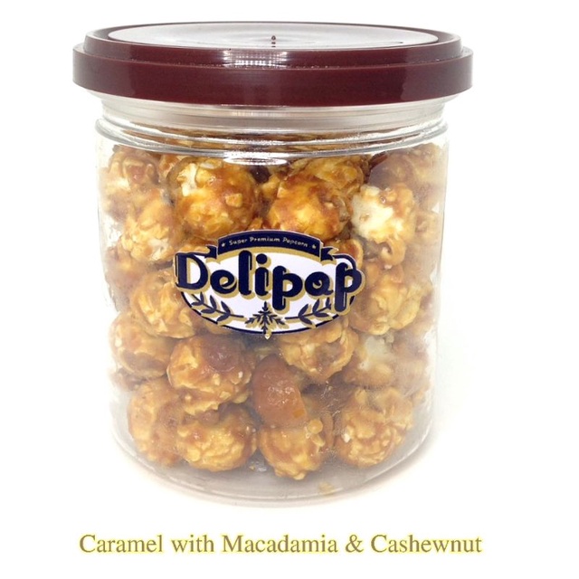 Delipop Popcorn 4กระปุก 300.- ป๊อปคอร์นในกระปุกที่เก็บความกรอบได้นาน ...