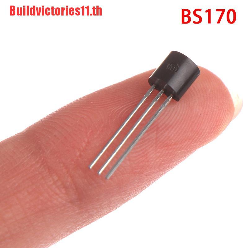 [Buildvictories11]10PCS BS170 TO-92 New In-Line Field Effect Transistor ...