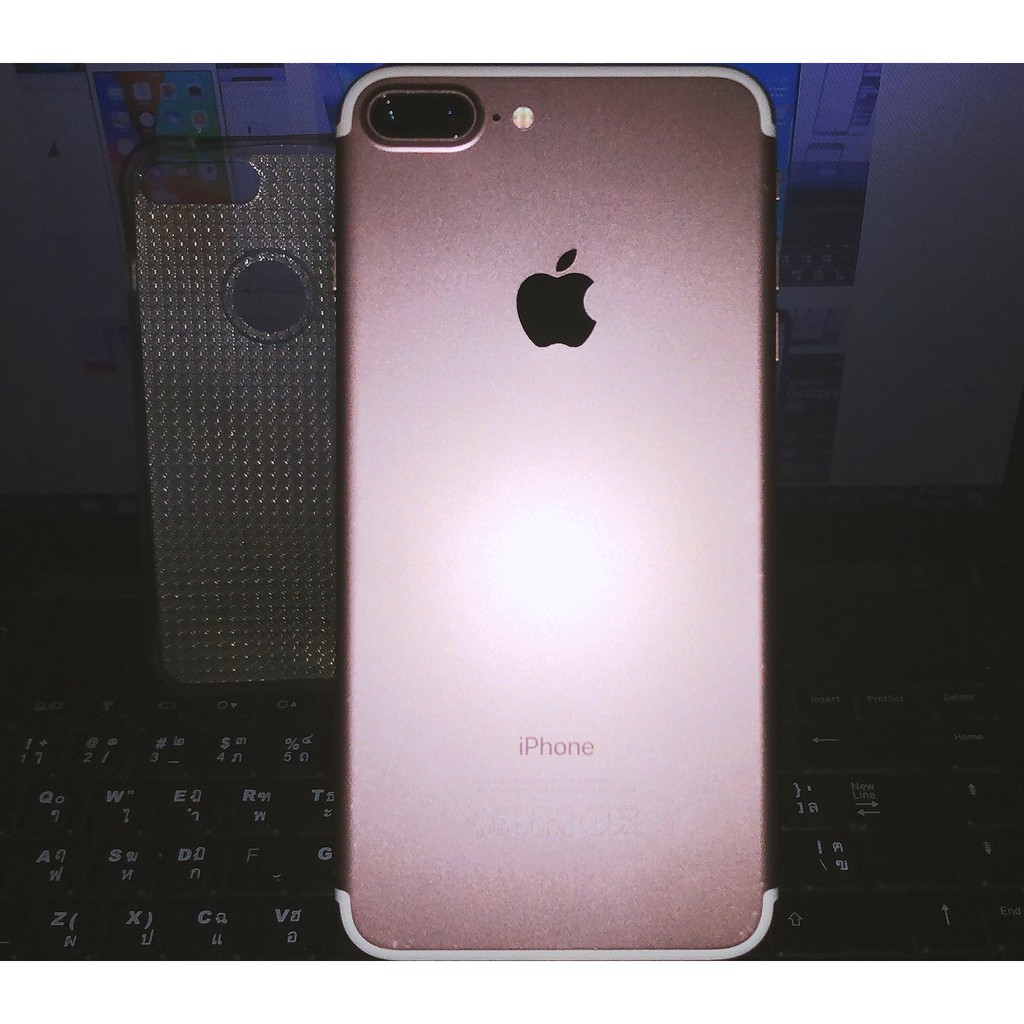 Apple iphone7 plus Rose Gold 32G Model TH สภาพไร้รอย ผ่านการใช้งานน้อย ...