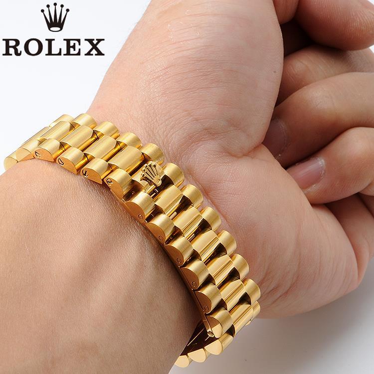 Rolex watch strap Rolex Table with original steel belt male log type ...