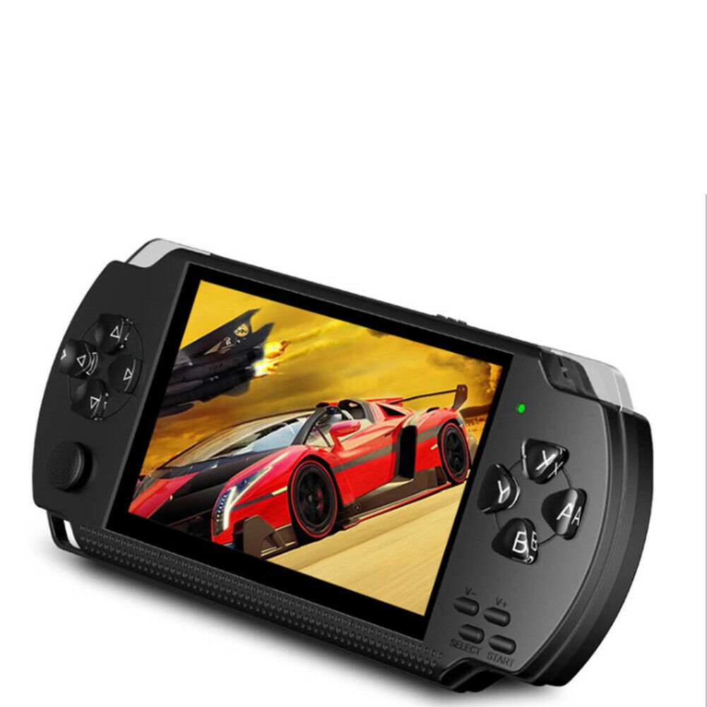 HWaX 8GB Handheld PSP Game Console Player Built-in 1000 Games 4.3 ...
