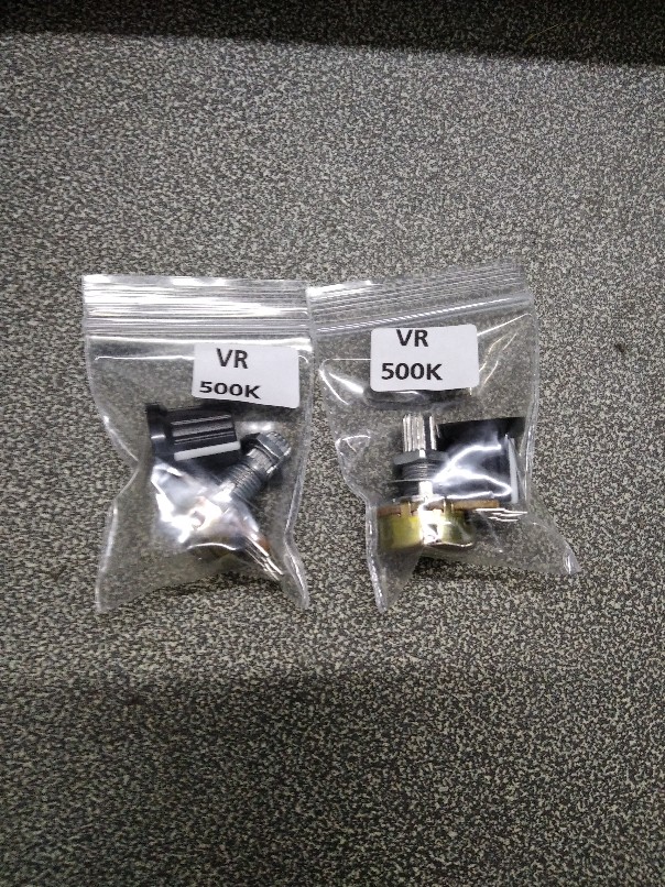 VR 3 Pin Variable Resistor Taper B Potentiometer VR Resistance ...