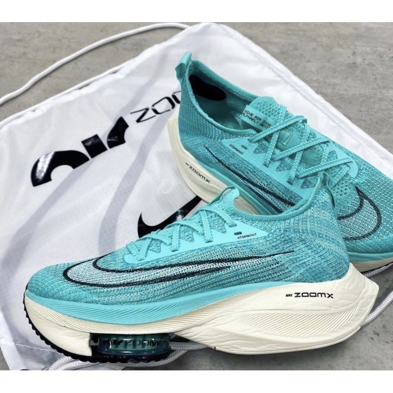 ขายรองเท้าวิ่ง Nike Air Zoom Alphafly NEXT% สีเขียวมิ้นท์ Hyper ...