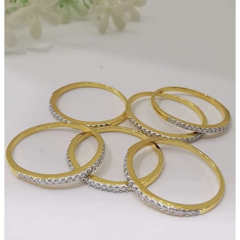 ส่งฟรี️มีแบบผ่อนแหวนเพชรแถวเตยแท้ 19เม็ด - valen.jewelry - ThaiPick