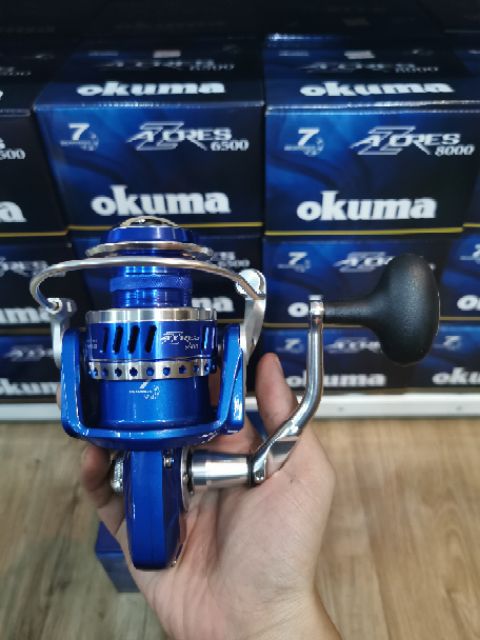 รอกตกปลา Okuma Azores รุ่นสปูนเจาะรู - fahluangfishing - ThaiPick