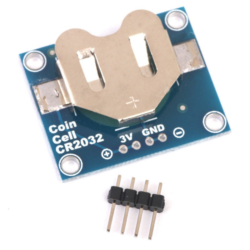 20Mm Coin Cell Breakout Board Cr2032 Button Battery Holder Mount Modu ...