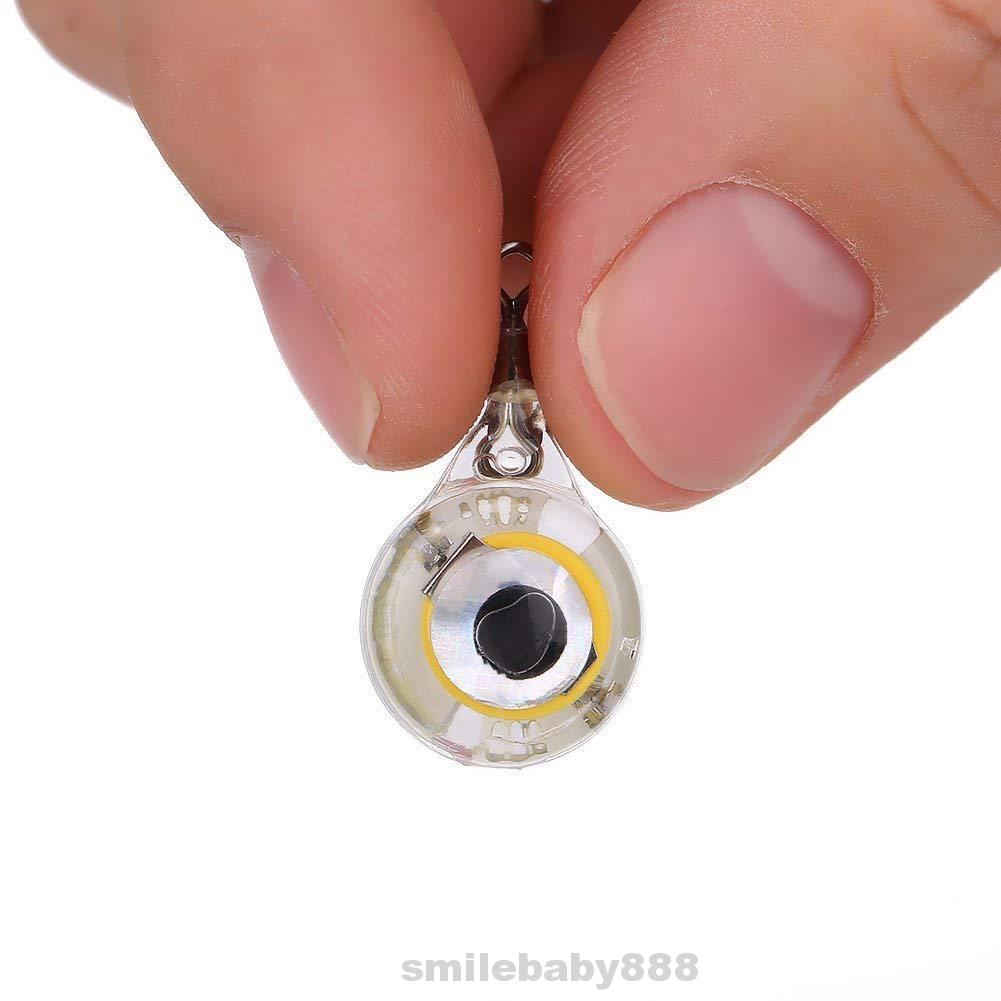 Battery Powered Deep Drop Electronic Emitting Eye Shape False Bait ...