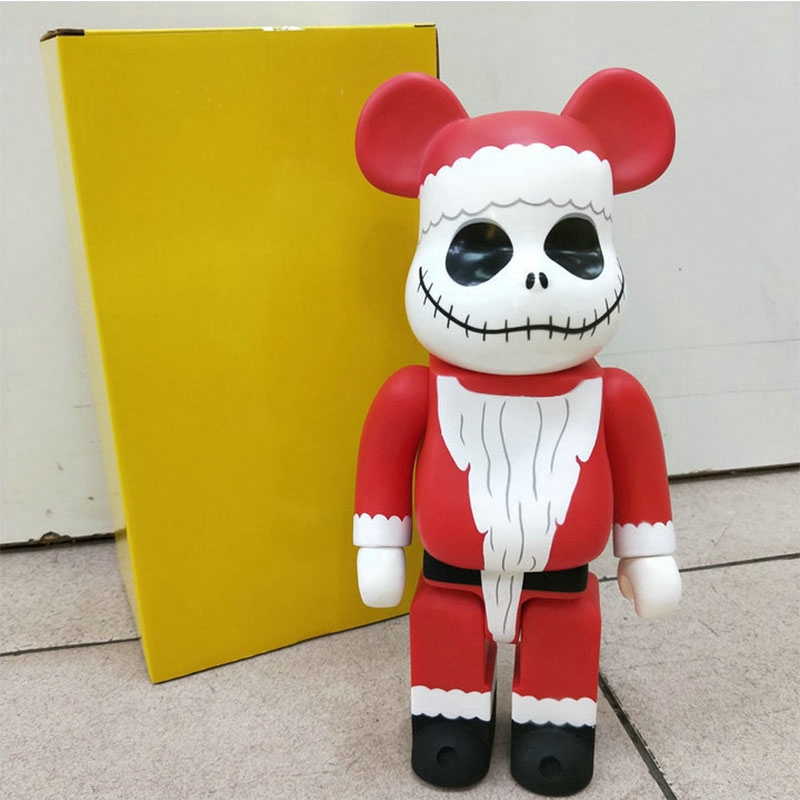 New Bearbrick Action Figures Jaker Santa Claus 400 Action Figure Real ...