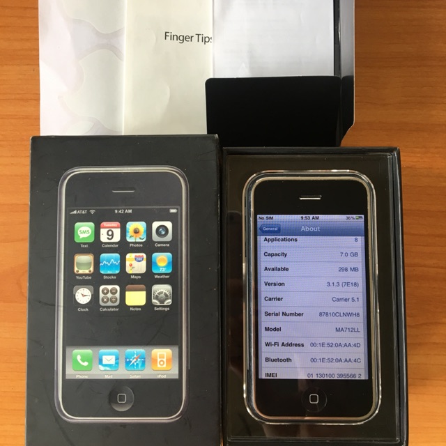 Apple iPhone (2G) 8GB 1st first Generation - whynot2 - ThaiPick