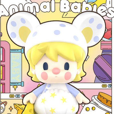 ของแท้กล่องตาบอด Bubble Mart Popmart มือ ขนาดเล็ก Sweet Bean Baby Baby ...