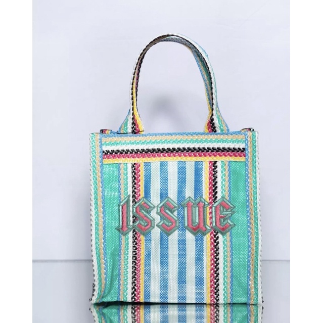 [ISSUE AW21] Tote Bag ISSUE กระเป๋าถือ สีเขียว ไซส์ Small ของแท้100 ...