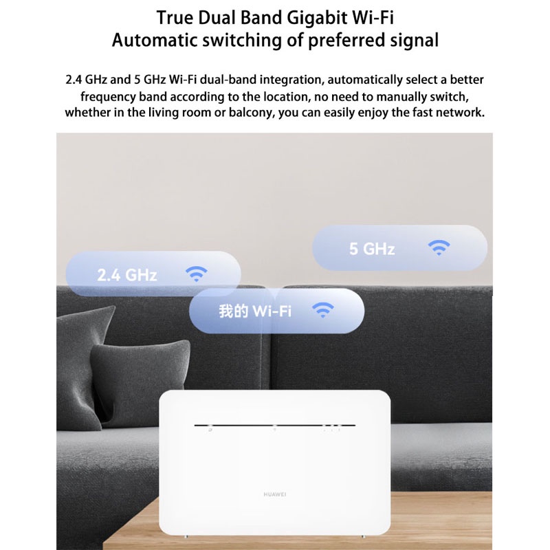 New HUAWEI B535-836 Router 4G CPE Router Cat 7 300Mbps Routers WiFi ...