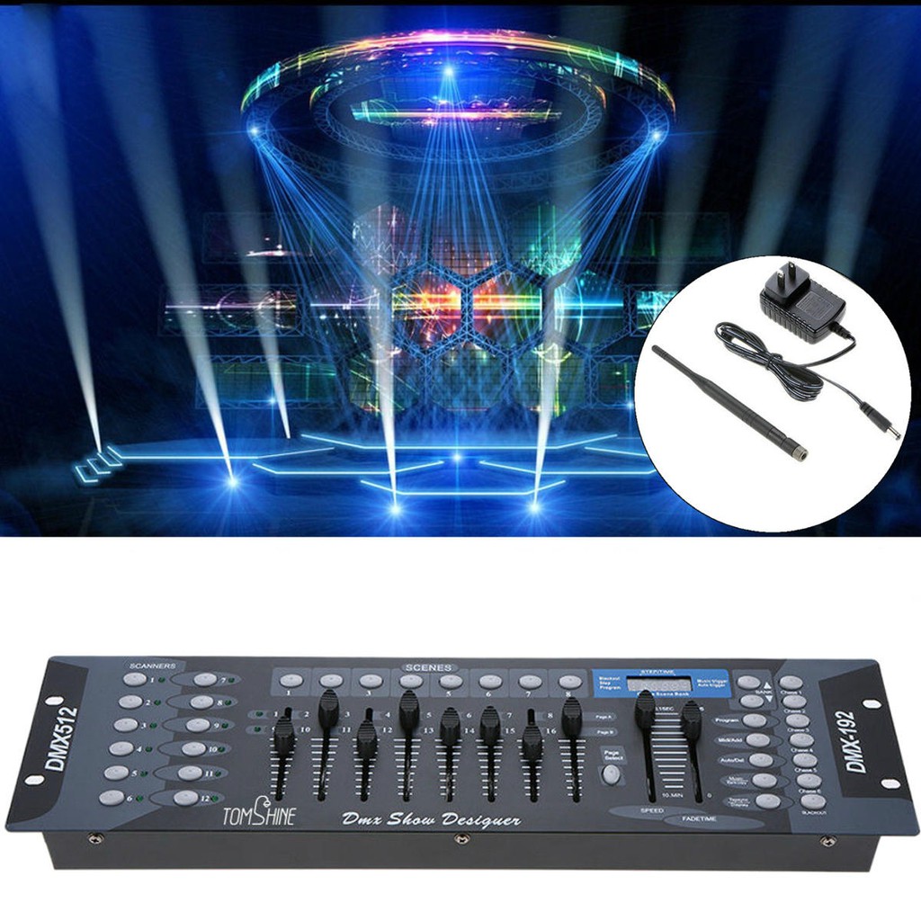 ⚡ถูกที่สุดใน Shopee⚡บอร์ดควบคุมไฟ 192 DMX Controller DJ Equipment DMX ...