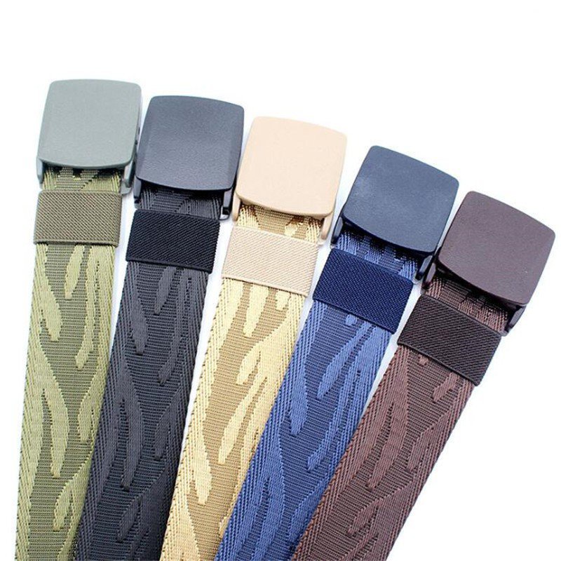 N5 Original Genuine Canvas Halal Automatic Buckle Men Belt 1 Year ...