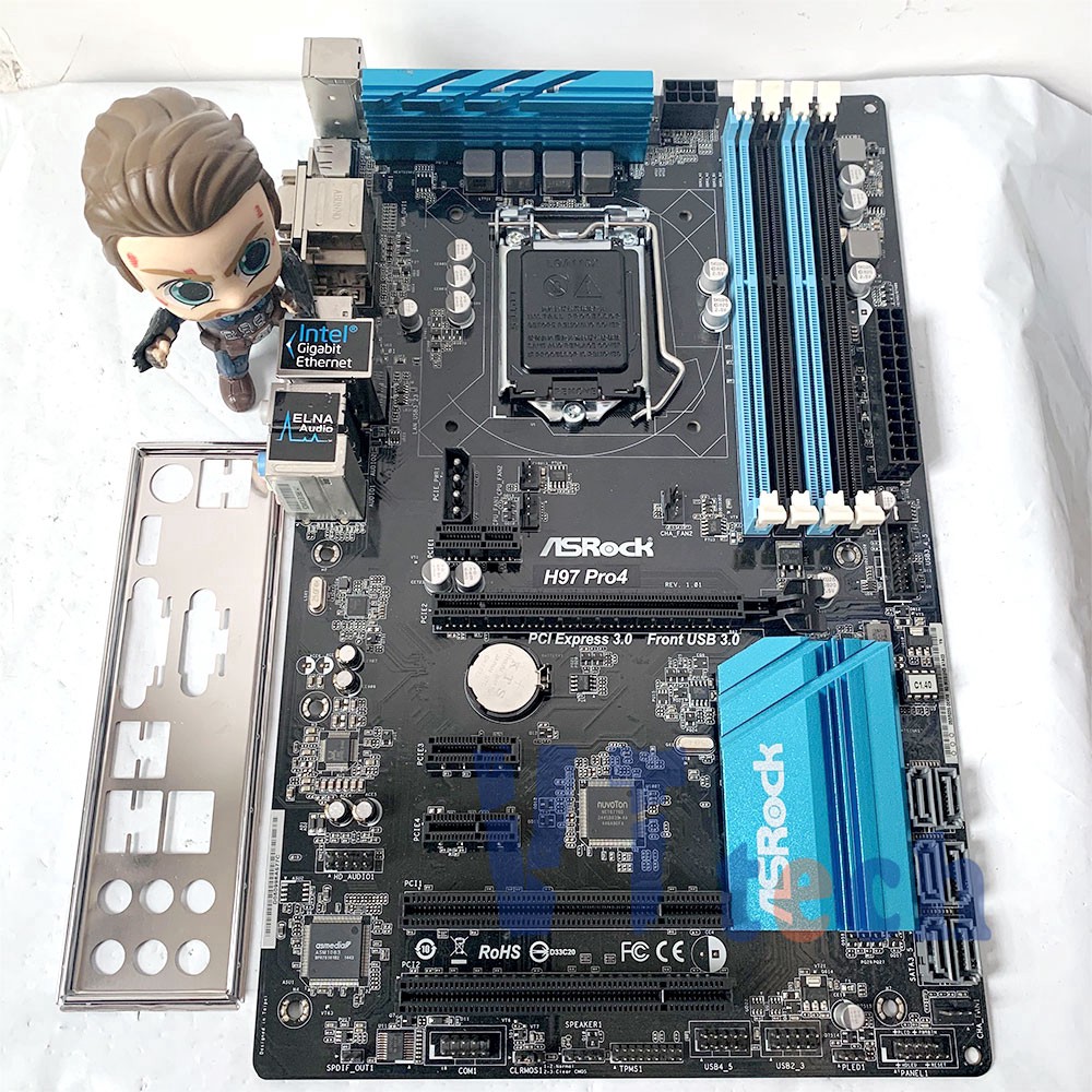 Used original slot LGA1150 H97 motherboard for ASRock H97 Pro4 desktop ...
