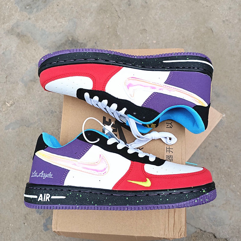 รองเท้าผ้าใบ Nike Air Force1 AF1 New York City แฟชั่นสําหรับผู้หญิง ...