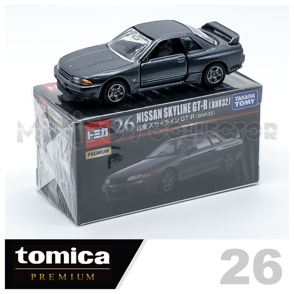 รถเหล็กTomica ของแท้ Tomica Premium No.26 NISSAN SKYLINE GT-R (BNR32) | Shopee Thailand
