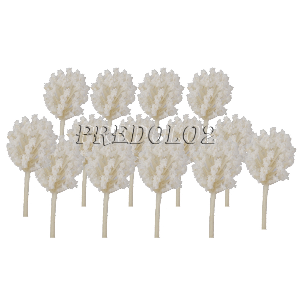 50 Model Winter Trees N Z Scale Train Railway Building Layout Scenery ...